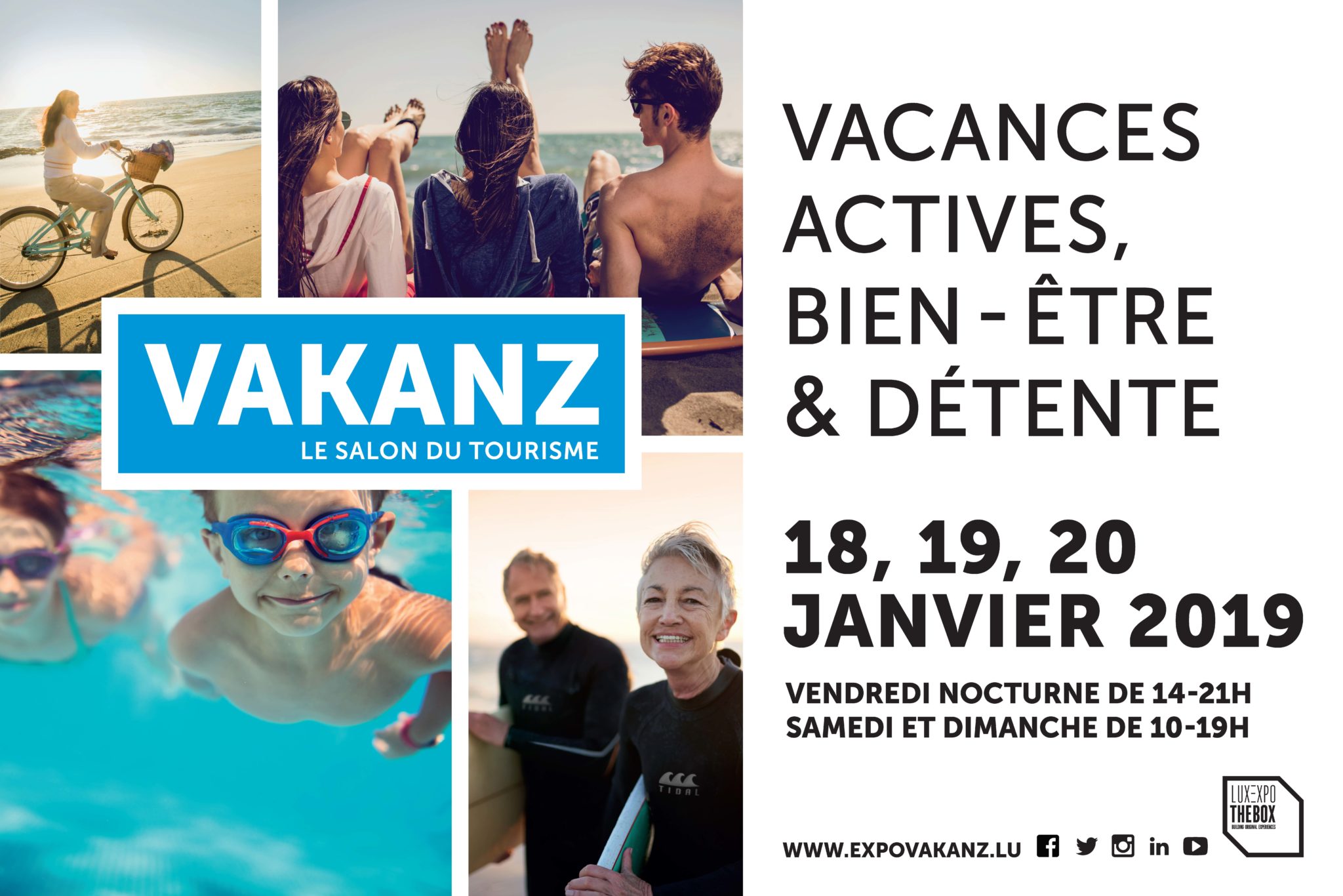 Vakanz @ LUXEXPO THEBOX