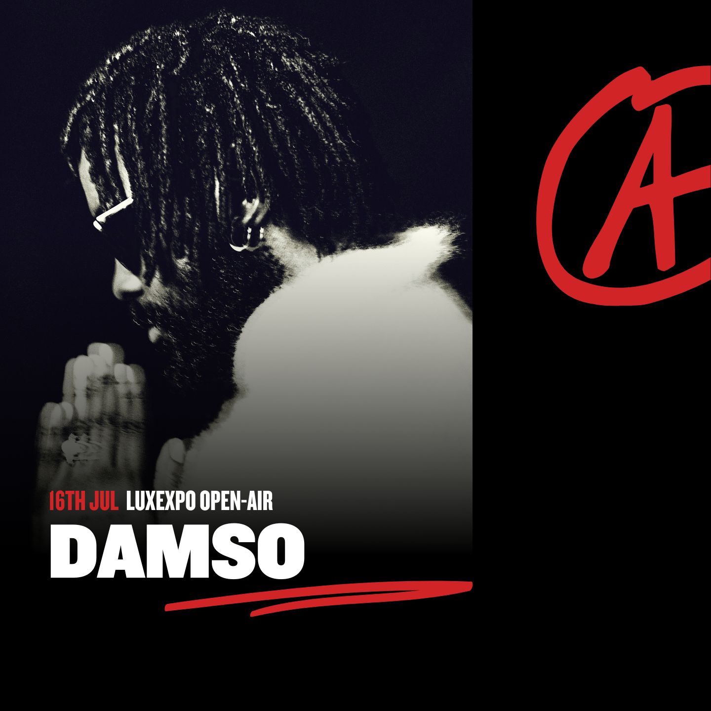 DAMSO - LUXEXPO OPEN AIR @ LUXEXPO THEBOX